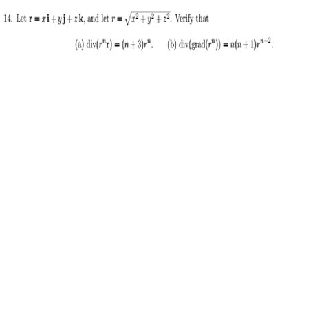 solved let r xi yj zk and let r square root x 2
