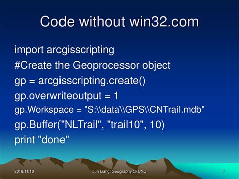 Lecture 9 Using Python For Geoprocessing Ppt Download