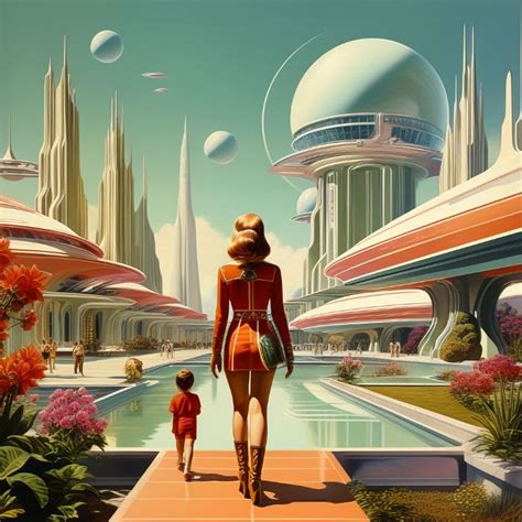 Retro Futuristic Art
