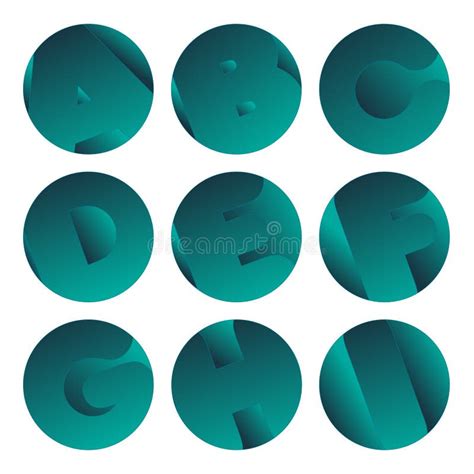 Collection Of Numbers And Letters Stock Vector Illustration Of Writing Pictogram 258609779