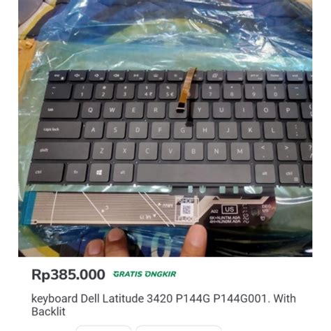 Jual Keyboard Dell Latitude 3420 P144g P144g001 With Backlight Shopee Indonesia