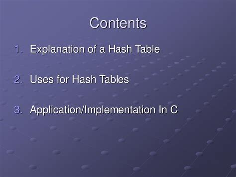 Ppt Hash Tables In C Powerpoint Presentation Free Download Id3043234
