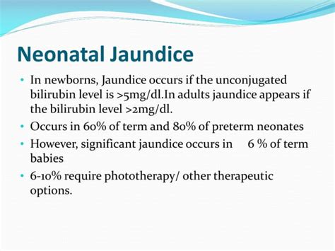 Hyperbilirubinemia Powerpointpresentation Pptx