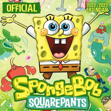 Spongebob Calendar Cartoon OFFICIAL Calendar Spongebob Weekly Monthly Planner With