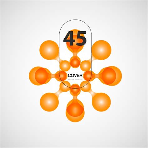 Premium Vector Circle Connectivity Design Abstract Geometric Background Modern Technology