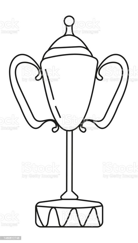 낙서 스타일의 우승자 컵 아이콘 벡터 첫 번째 장소 아이콘입니다 낙서 스타일의 챔피언 컵 상 트로피 컵 별 1위에 대한 스톡 벡터 아트 및 기타 이미지 Istock