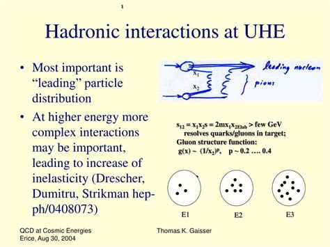 ppt hadronic interactions in modeling atmospheric cascades powerpoint