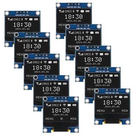 Mua Aitrip 10 Pieces 0 96 Inch Oled I2c Iic Display Module 12864 128x64 Ssd1306 Mini Self