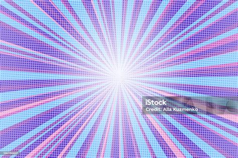 팝 아트 다채로운 만화 책 잡지 표지 줄무늬 무지개 배경 만화 재미 복고풍 패턴 스트립 모의 벡터 하프톤 그림입니다 90 년대