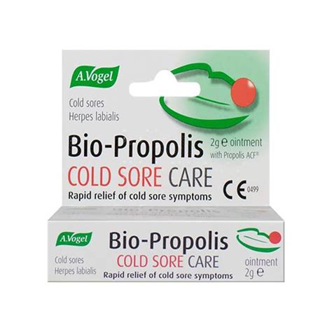 A Vogel Bio Propolis Cold Sore Ointment 2g Heres Health