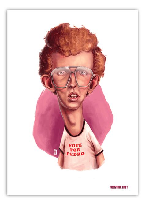 Napolean Dynamite A3 Poster Print Tristan Tait Illustrations