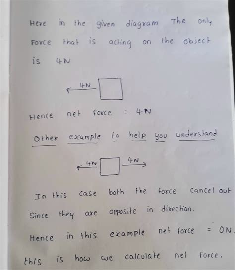 Solved How Do I Find The Net Force 1 4n