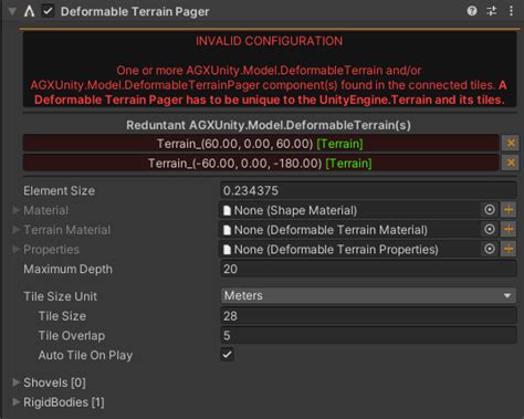 2 Editor Interface — Agx Dynamics For Unity Documentation