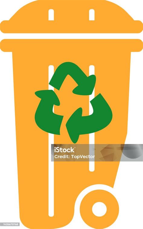 플라스틱 휠리 빈을 흰색 배경에 격리 된 쓰레기로 재활용하십시오 재활용 폐기물이있는 쓰레기통 0명에 대한 스톡 벡터 아트 및 기타 이미지 Istock