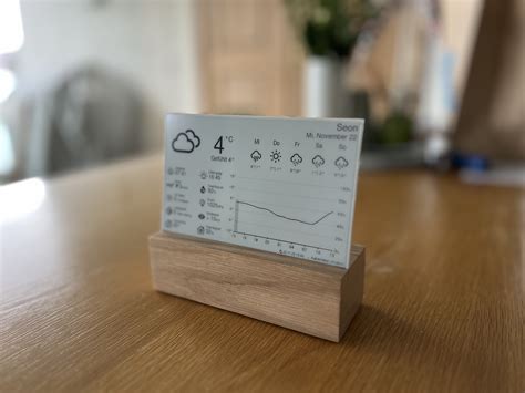 Esp32 E Paper Weather Display Stand By Layers Studio Download Free