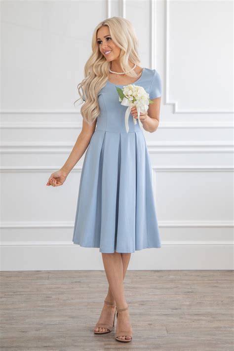 Jen Clothing Bryn Modest Bridesmaid Dress Or Modest Dress Modest