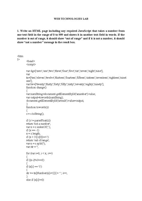 wt 1and2 pgms programs web technologies lab write an html page