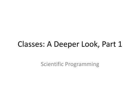 Ppt Classes A Deeper Look Part 1 Powerpoint Presentation Free Download Id6696356