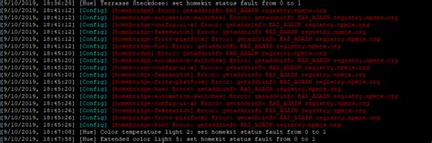 Homebridge Error Getaddrinfo EAI AGAIN Registry Npmjs Org