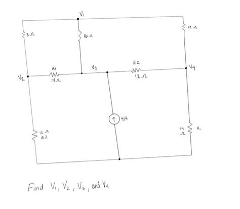 Solved Find V1v2v3 And V4