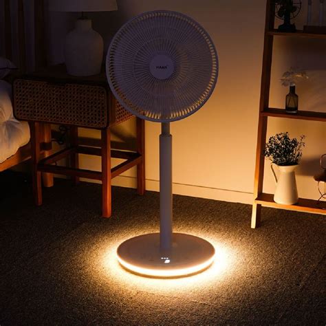 한경희 360도회전 Bldc 무선선풍기 리모컨형led무드등 7엽 14형무선써큘레이터 캠 홈플러스 택배배송