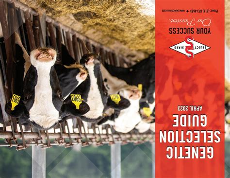 Genetic Selection Guide April 2023 By Select Sires Issuu