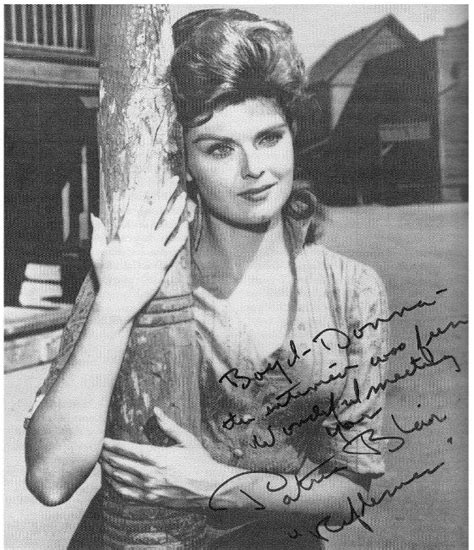Patricia Blair Discover 19 Patricia Blair American Actress Film And Tv