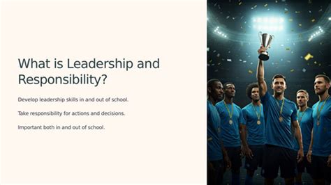 Assemblypresentation What Is Leadership And Responsibility Teaching Resources