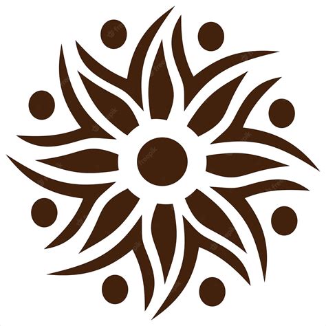 Premium Vector Geometric Circle Design Vector Art