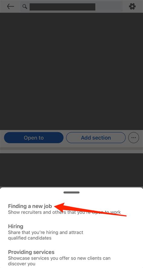 LinkedIn How To Turn On Open To Work