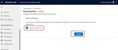enhance customer service case forms with case summary copilot