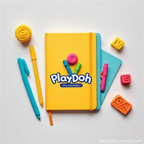 Simple Notebook Logo Design Stable Diffusion Online