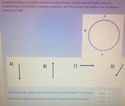 An Object Is Moving In A Counter Clockwise Direction