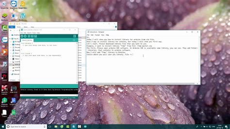 How To Add Library In Arduino Ide From Zip File Youtube