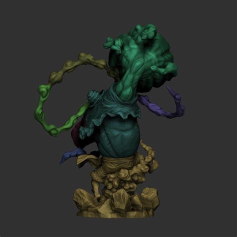 Luffy Gear 4 Kong Gun Fan Art 3d Model 3d Printable Cgtrader