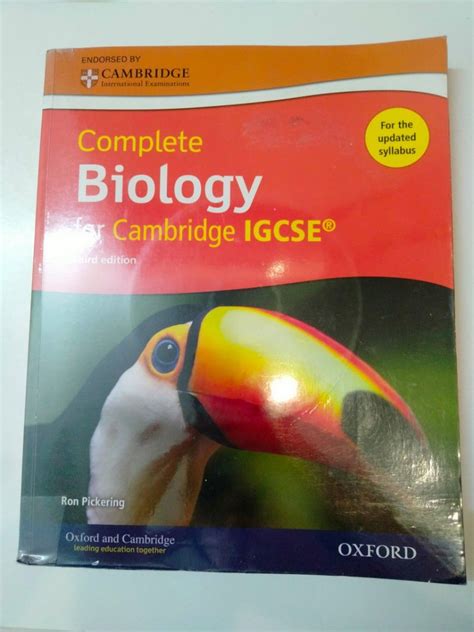Biology Cambridge Igcse Third Edition Hobbies And Toys Books And Magazines Textbooks On Carousell
