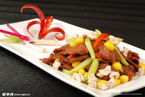 御品炒牛柳摄影图 传统美食 餐饮美食 摄影图库 昵图网nipic