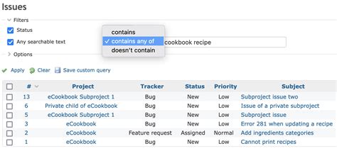 Feature 38402 Any Searchable Text Filter For Issues Redmine Feature 38402 Any Searchable Text Filter For Issues Redmine