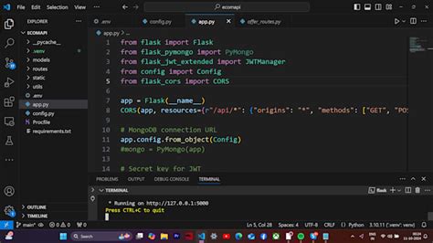 Develop Nodejs Or Python Flask Rest Apis With Mongo Database By