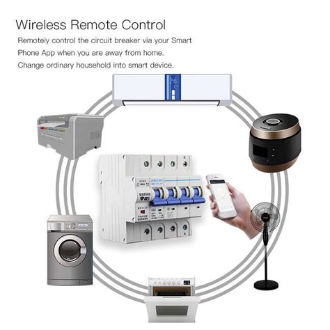 Jual P WiFi Smart Circuit Breaker Switch Smart Home Automation Overload Short Circuit Voice