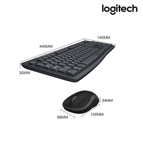 Logitech Mk270 Mouse Keyboard Combo Set 2 4g Wirel Grandado