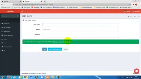Myigniter Create Amazing Crud Web Application Cms Or E Commerce