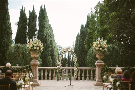 Villa Del Sol Doro Wedding In Sierra Madre California