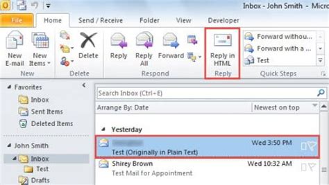 2 Methods To Always Reply In HTML Format In Outlook
