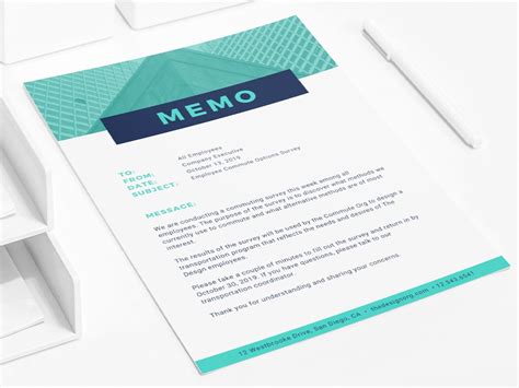 Online Memo Maker Design A Custom Memo Free Designhill