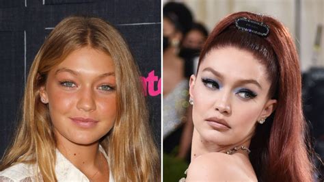 Gigi Hadid Hair Transformation Photos Of Colors Cuts Highlights