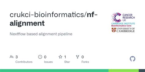 Github Crukci Bioinformatics Nf Alignment Nextflow Based Alignment Pipeline