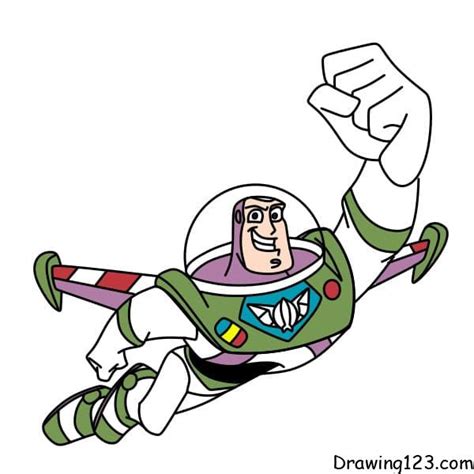 How To Draw Buzz Lightyear
