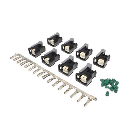 Fast Uscar Ev6 Fuel Injector Connector Set Of 8