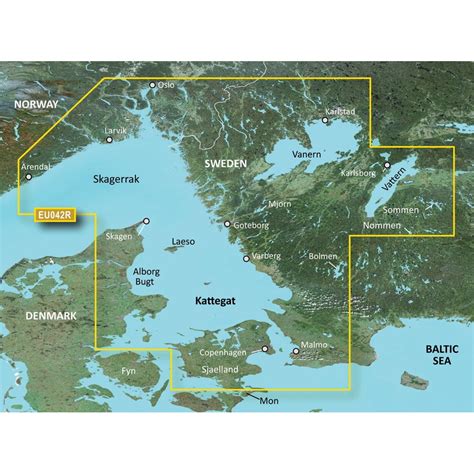 Garmin Bluechart® G3 Hd Hxeu042r Oslo To Trelleborg Microsd™sd